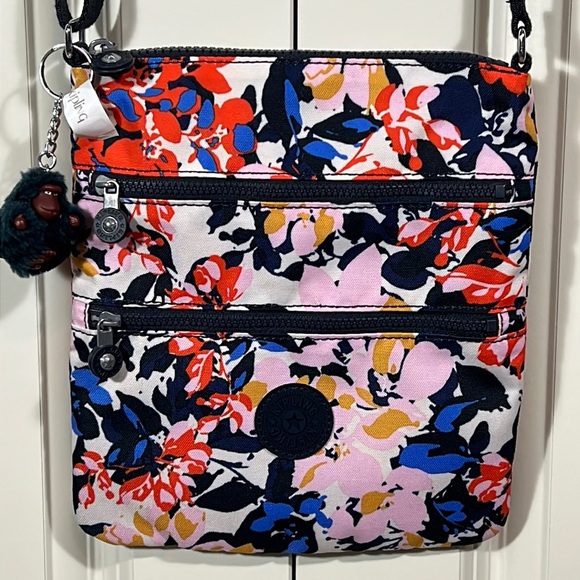 Kipling | Bags | Kipling Floral Crossbody | Poshmark